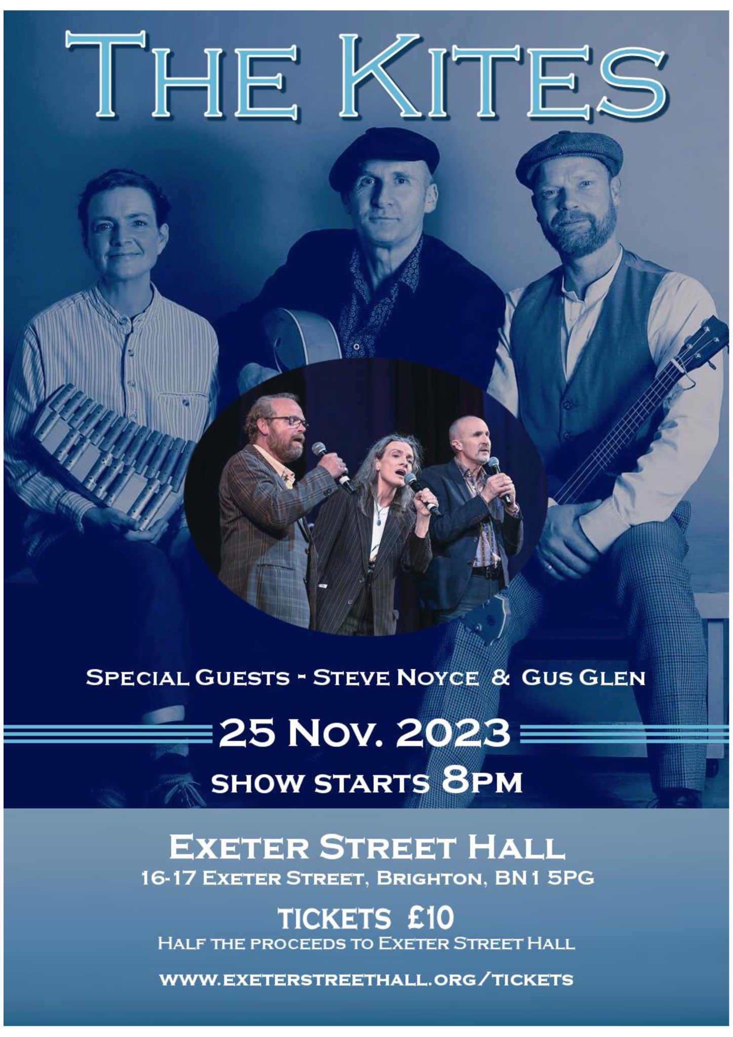 The Kites – Exeter Street Hall, Brighton